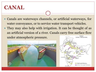 1. INTRODUCTION TO WATER TRANSPORTATION (PHE) GTU 3170623 | PPTX