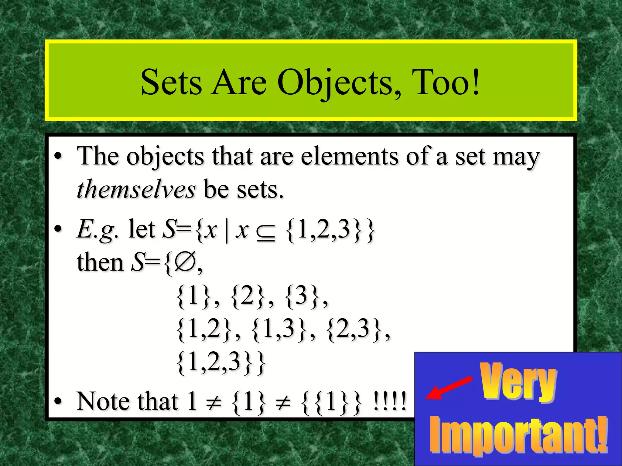 1. set theory | PPT