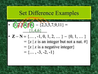 1. set theory | PPT