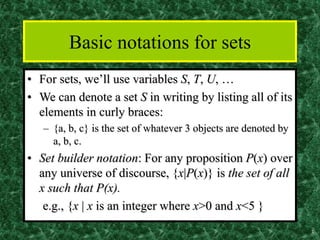 1. set theory | PPT