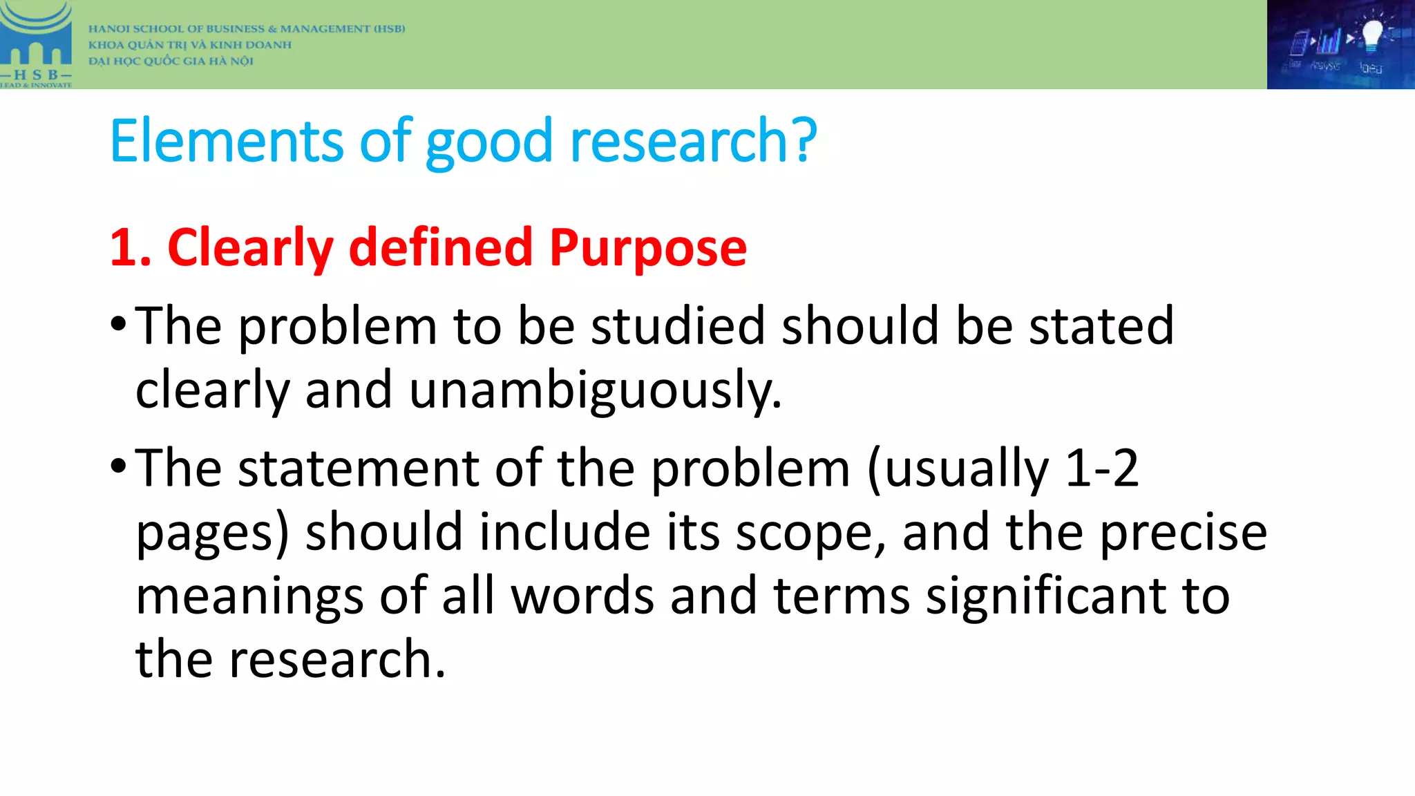 Introduction for research method | PPT | Business Administration | Business