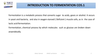 Fermentation | PPTX