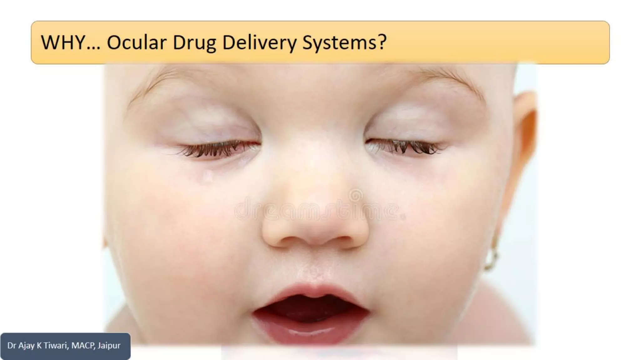 Ocular drug delivery systems (part-1)- Introduction & Barriers of drug permeation | PPTX