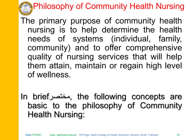 “introduction to community health nursing” | PPTX | Infectious Diseases ...