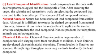 1. Unit I - new drug discovery and development. | PPTX