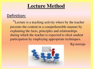 1. lecture method | PDF
