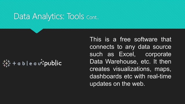 Introduction to Data Analytics | PPT
