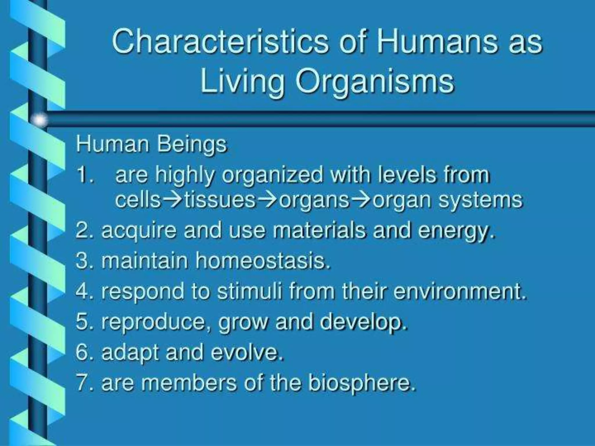 1.0 introduction to human biology | PPTX