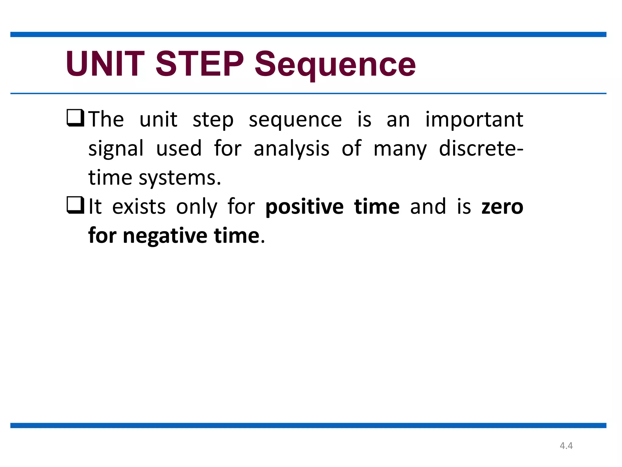 1. elementary signals | PPTX