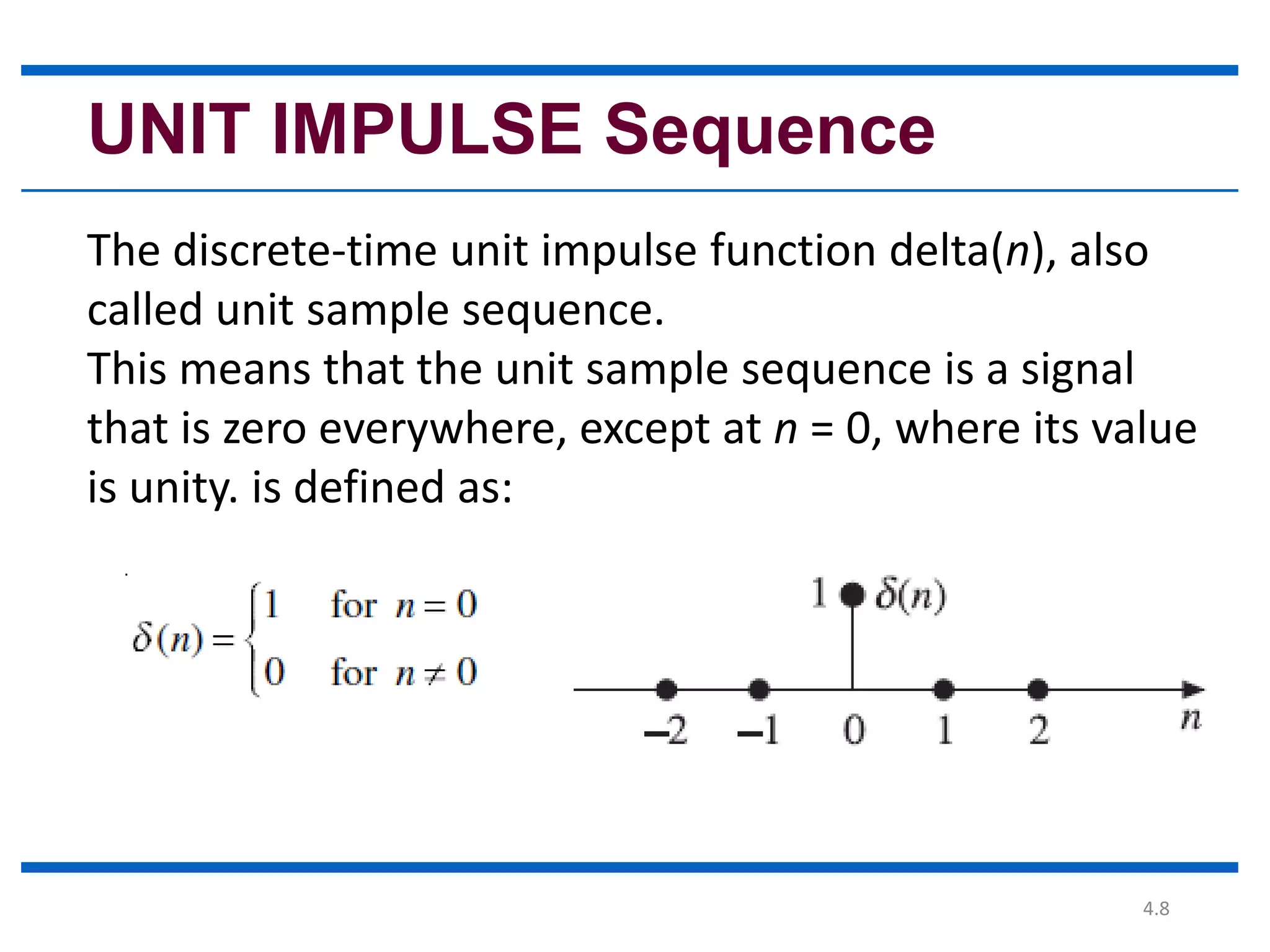 1. elementary signals | PPTX