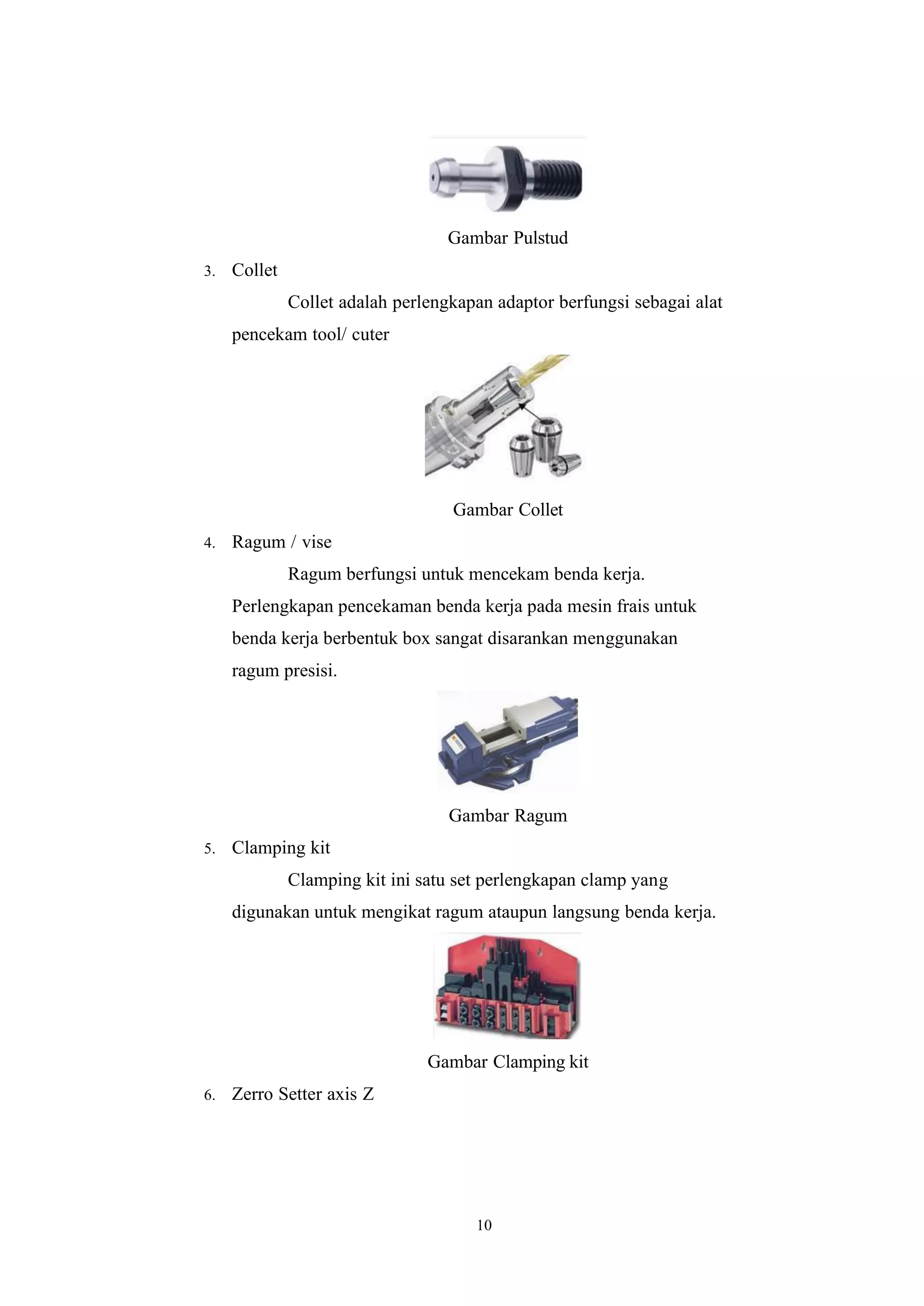 1. materi 1 mengenal bagian mesin cnc | PDF