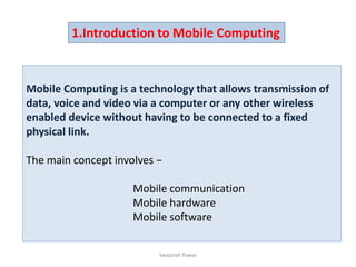 Mobile Technology | PDF