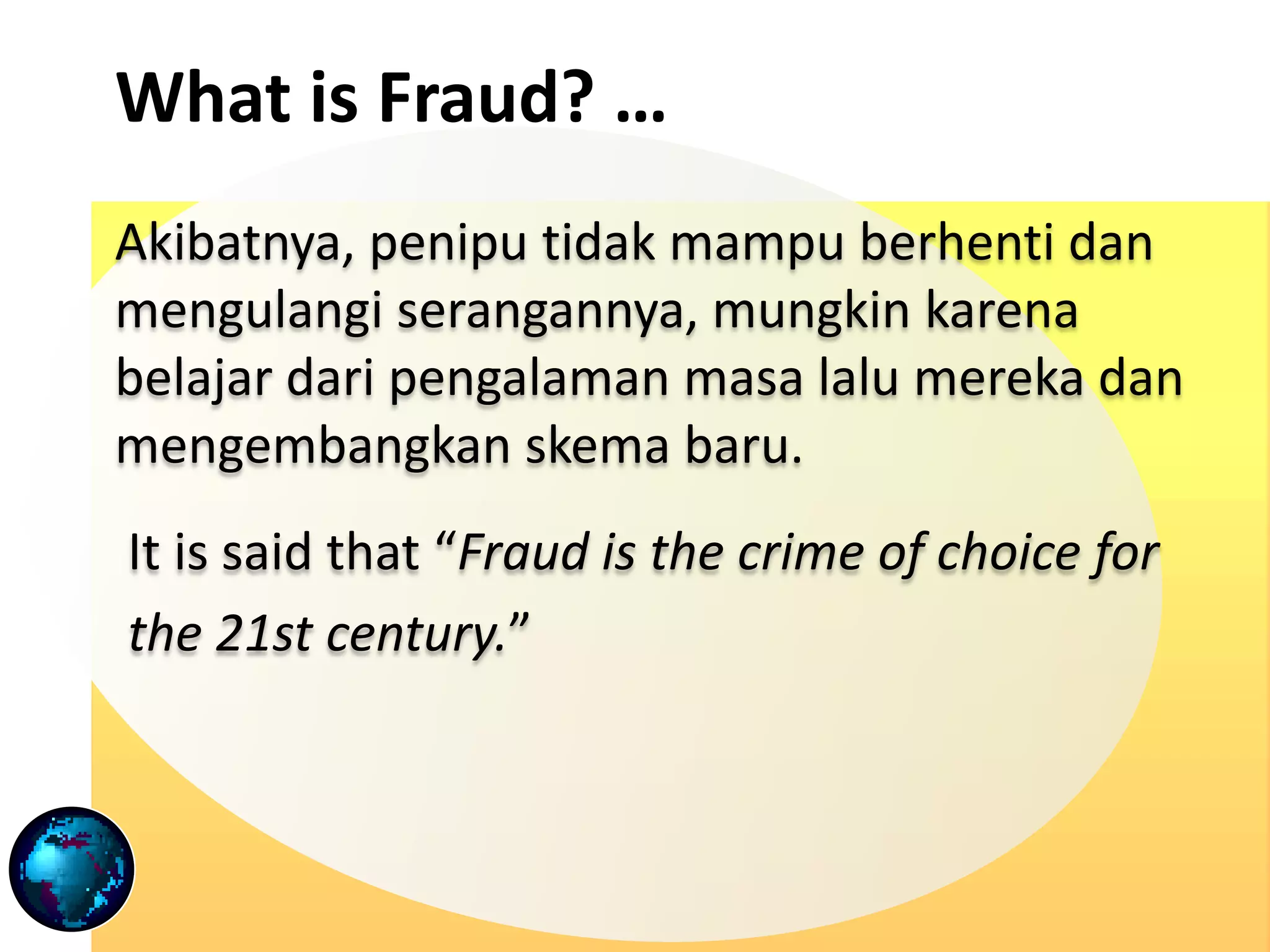 Overview Fraud RISK MANAGEMENT _Fraud RISK ASSESSMENT Training | PPT