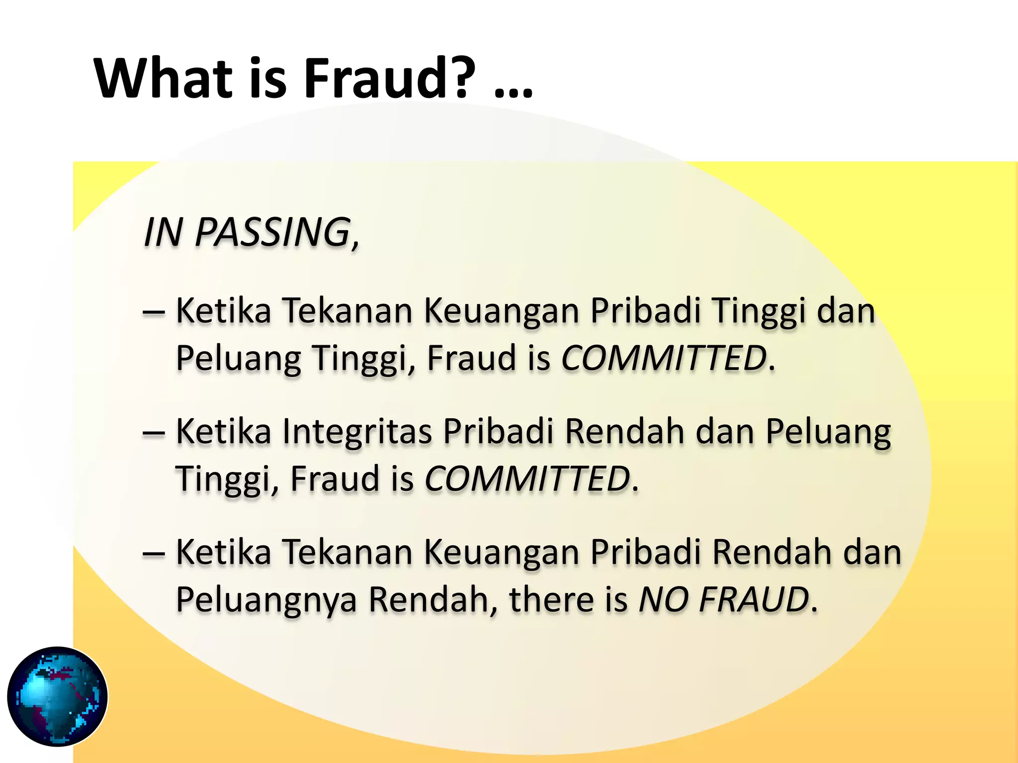 Overview Fraud RISK MANAGEMENT _Fraud RISK ASSESSMENT Training | PPT