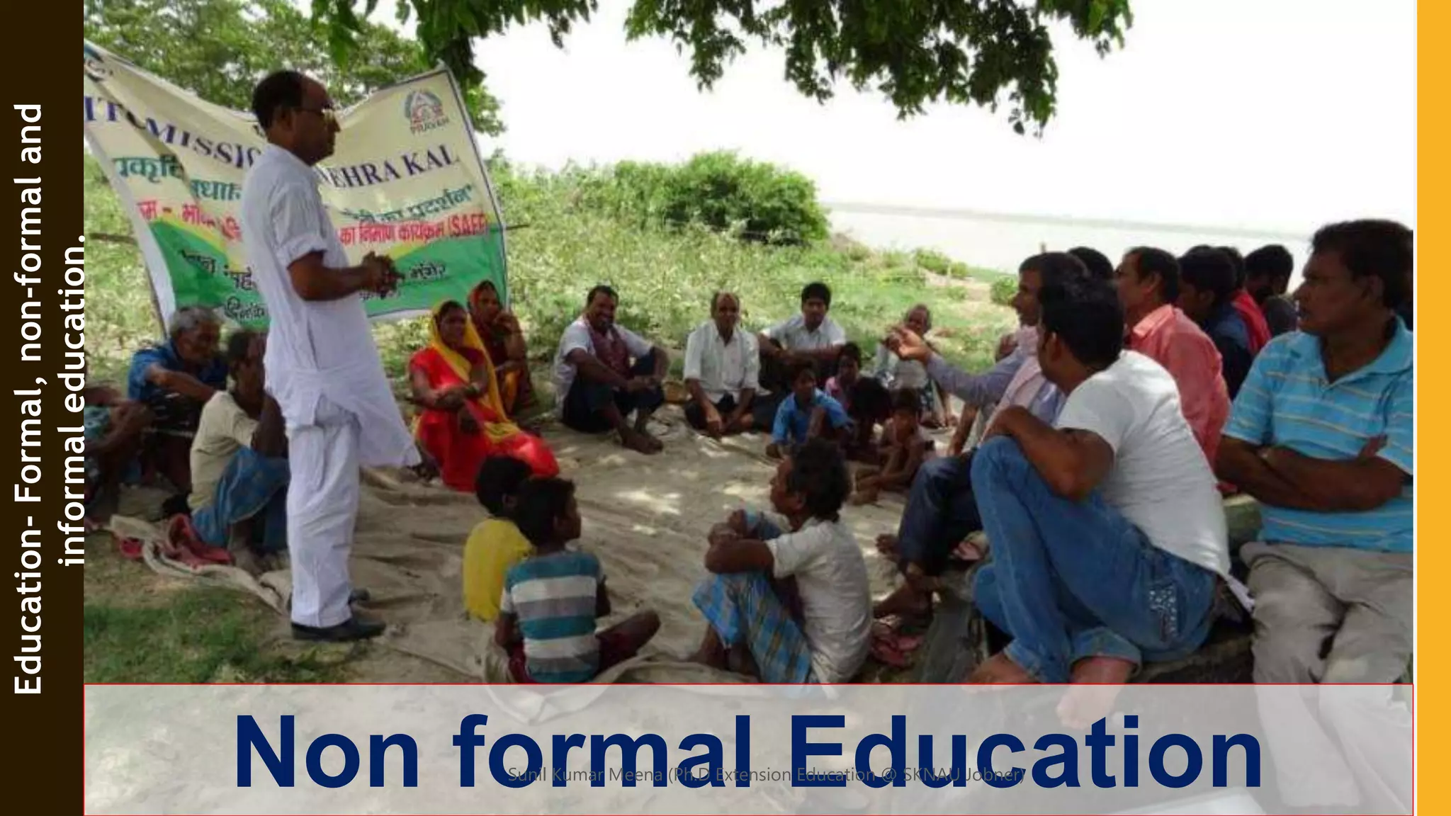 education- meaning, defination, types of education and Differences in ...
