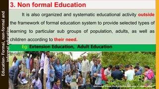 education- meaning, defination, types of education and Differences in ...