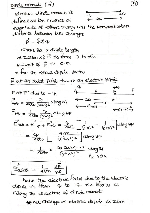 Electric charges and electric field | PDF