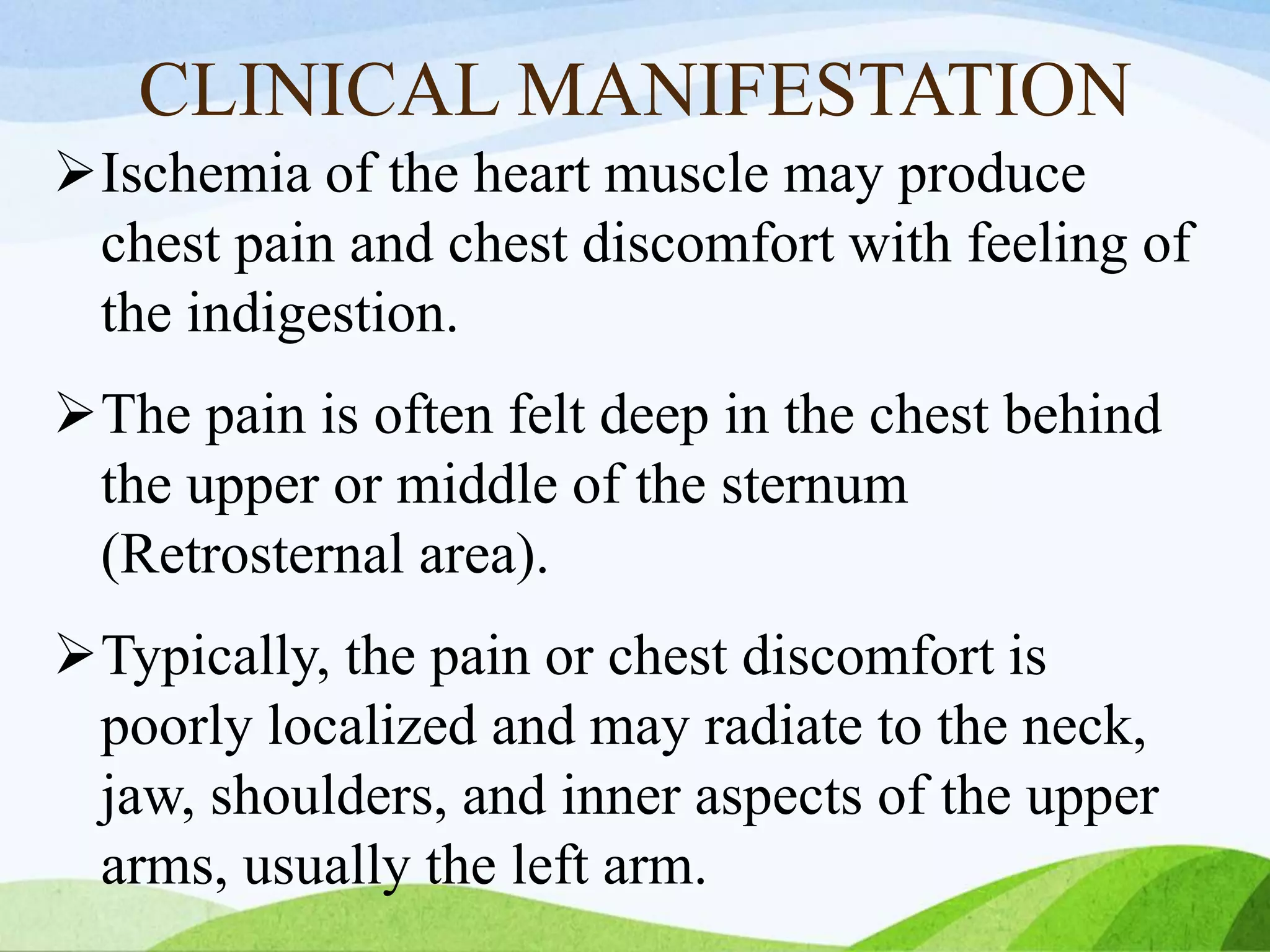 1. nursing management patient with angina pectoris | PPTX
