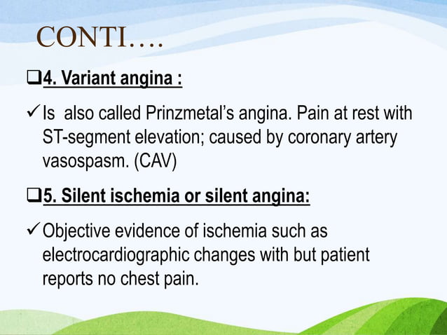 1. nursing management patient with angina pectoris | PPT