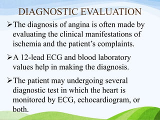 1. nursing management patient with angina pectoris | PPTX