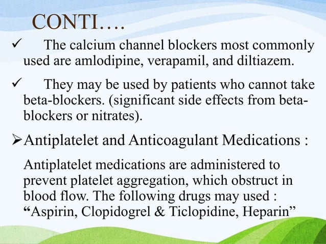 1. nursing management patient with angina pectoris | PPTX