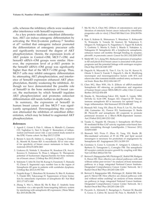 Role of Sema4D in Bone Metastasis of Breast Cancer | PDF