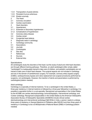 1. 2 8 21 cardiology | PDF