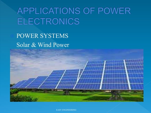 POWER ELECTRONICS BASIC COMPONENTS INTRODUCTION PART 1 | PPT