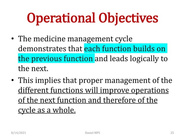 1. Pharmacy management cycle | PPTX | Pharmaceutical Industry | Industries
