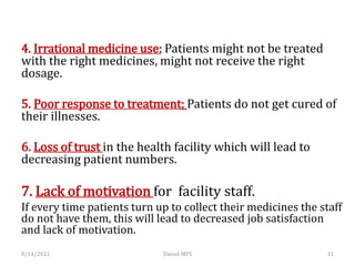 1. Pharmacy management cycle | PPTX