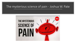 Injury & Rehabilitation (Part 1 of 3) | PPT