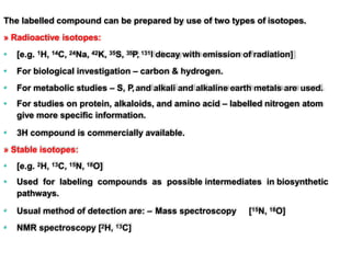 Metabolic Pathways in Higher Plants and their Determination | PPTX
