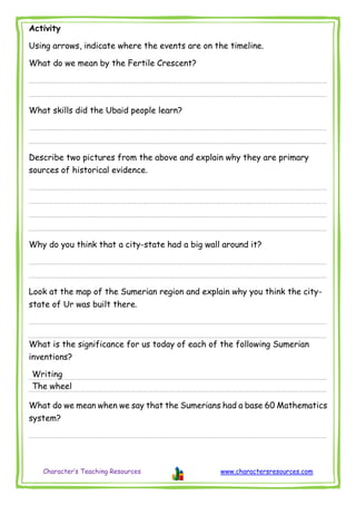 1. the sumer civilization | PDF