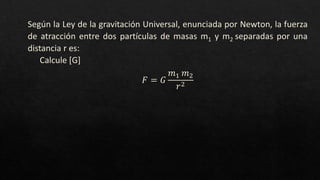 Homogeneidad dimensional | PPT