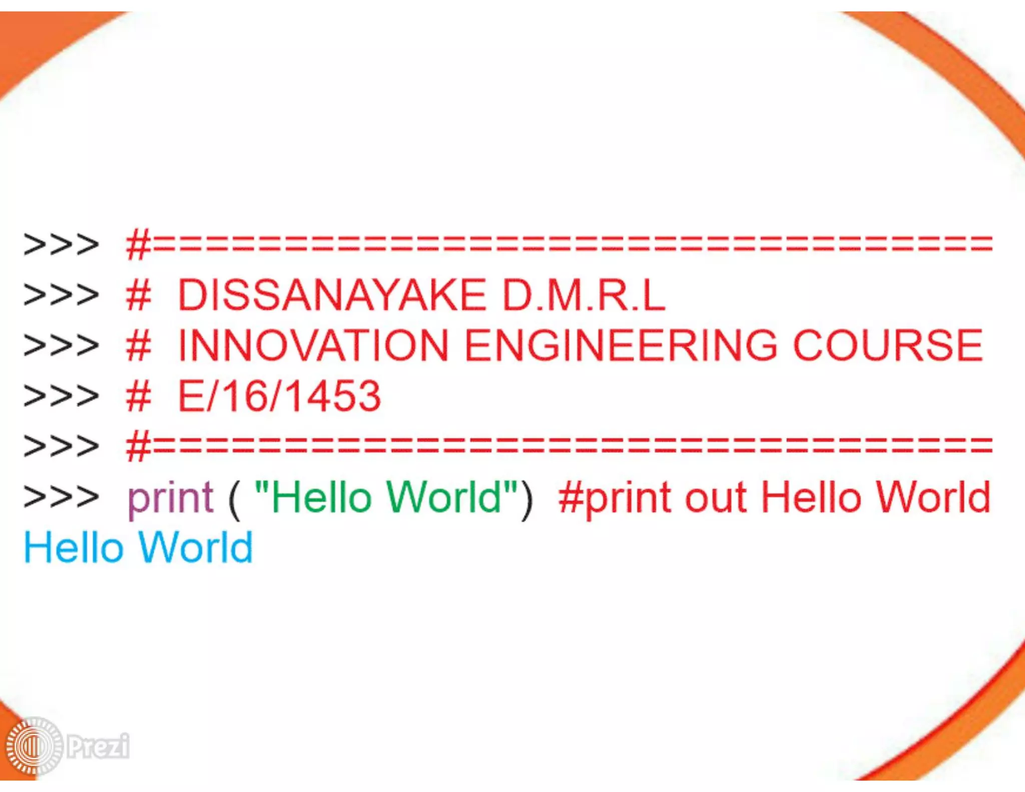 Python Introduction Ppt