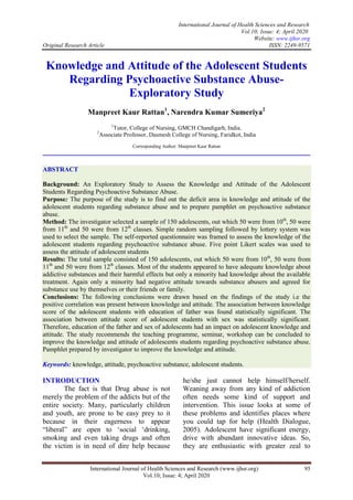substance abuse imp | PDF