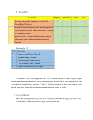 1.analis isu instansi | PDF