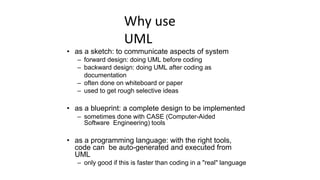 1. introduction to uml | PPTX