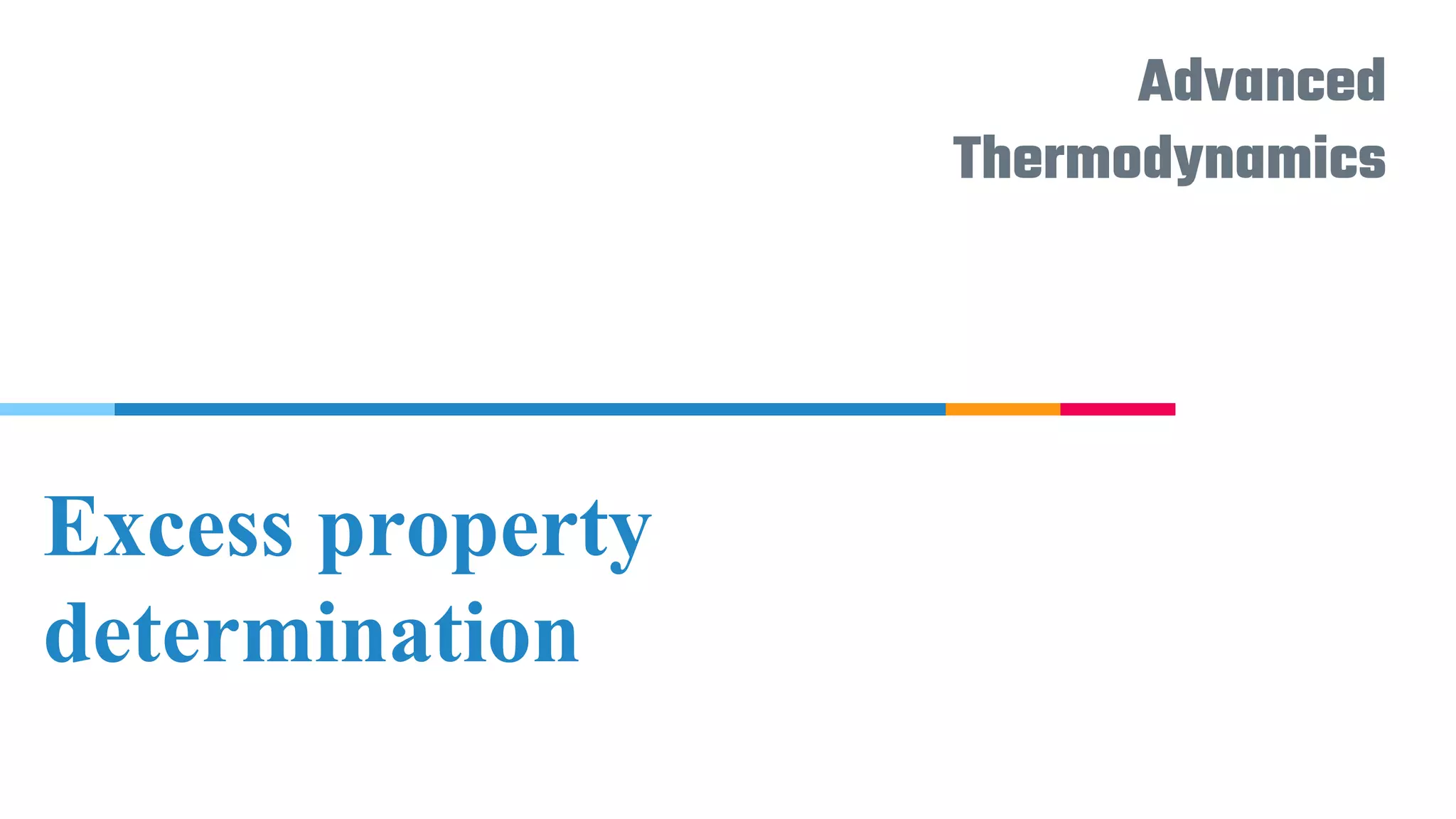 Excess property determination | PDF