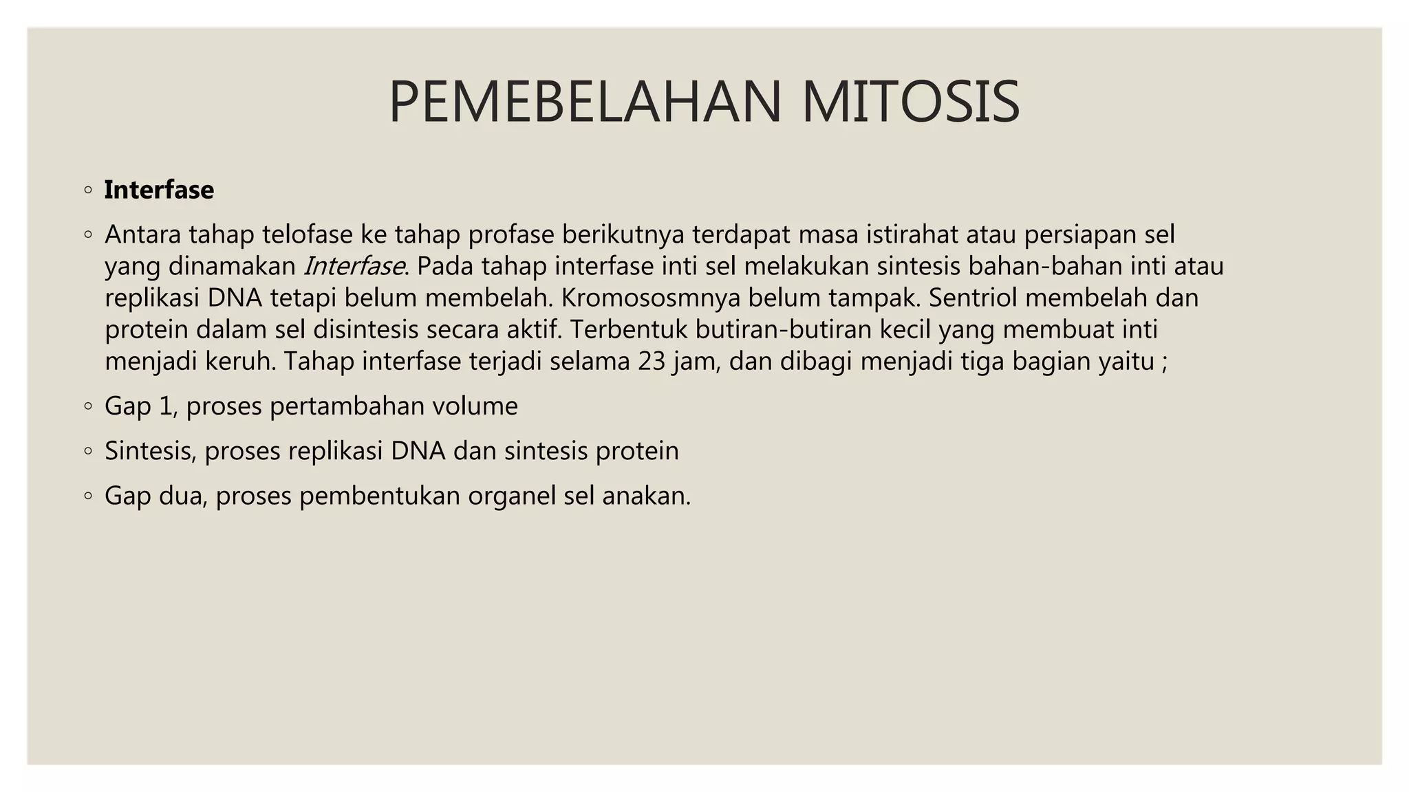1. pembelahan sel | PPTX