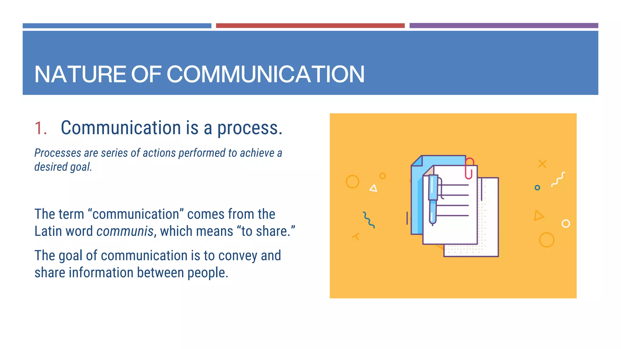 1. Nature and Elements of Communication | PPT