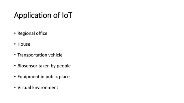 1. Introduction to IoT | PPTX | Internet | Computing