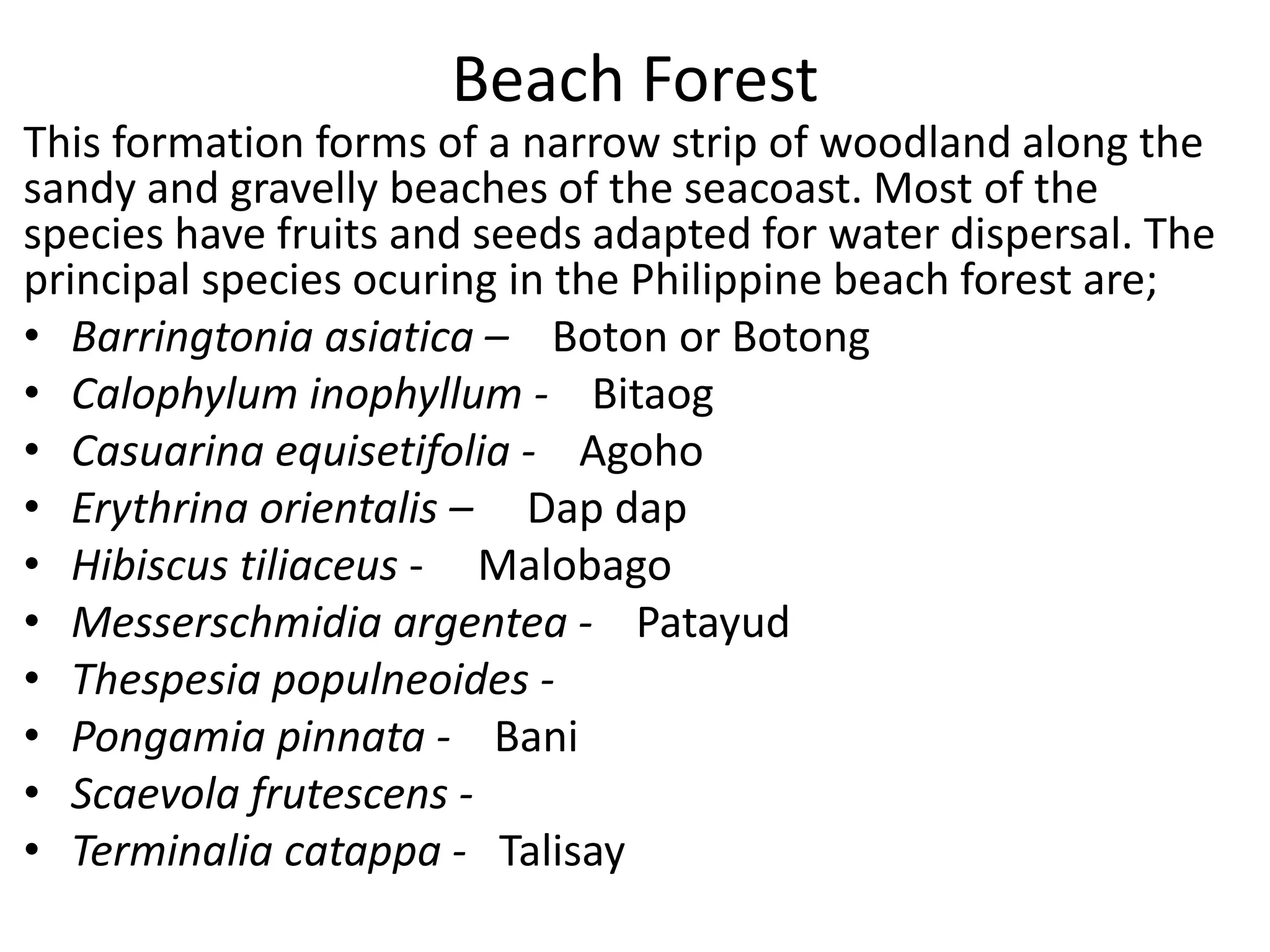Introduction to Forestry (Philippines) | PPTX