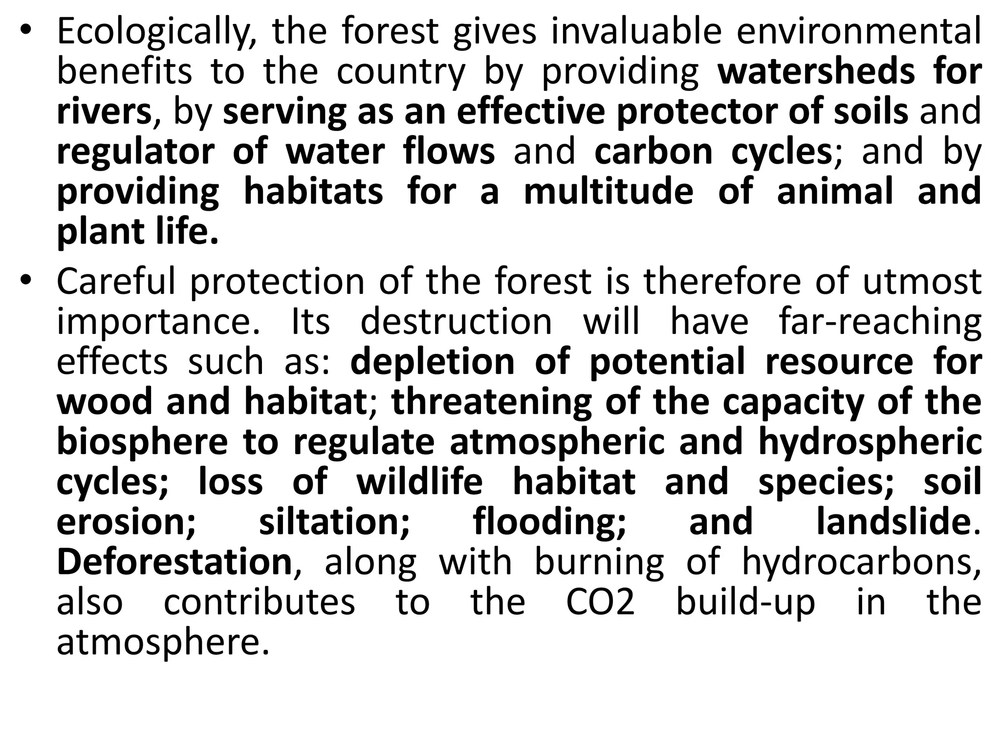 Introduction to Forestry (Philippines) | PPTX