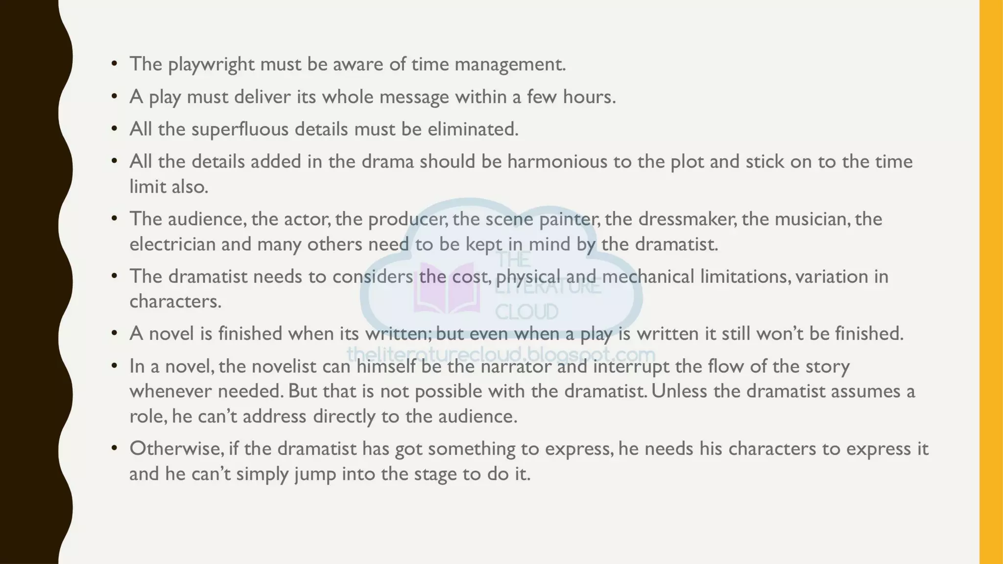 The dramatic art | PPT