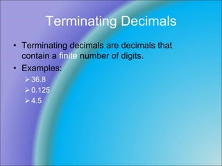 Real Number System | PPT