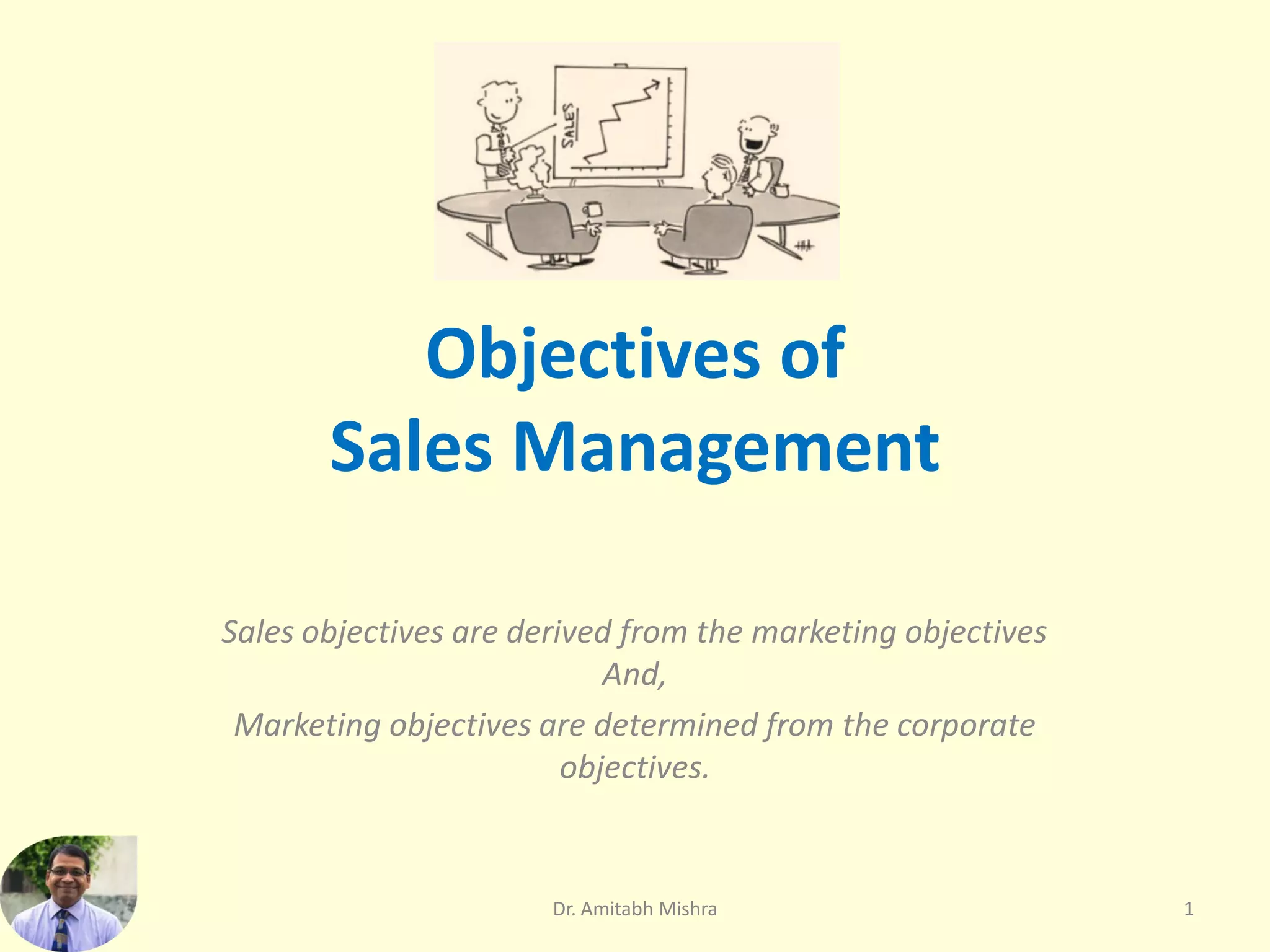 Objectives and Nature of Sales Management | PDF
