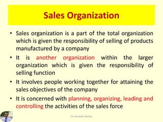 Sales Organisation | PDF