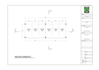 1.denah parkir | PDF