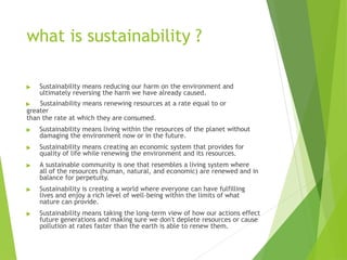 theory of sustainability , Sustainabilty development goals | PPTX